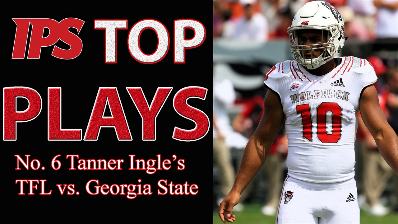 TOP 10 DEFENSIVE PLAYS: No. 6 Tanner Ingle's TFL vs. Ga. State | Inside ...