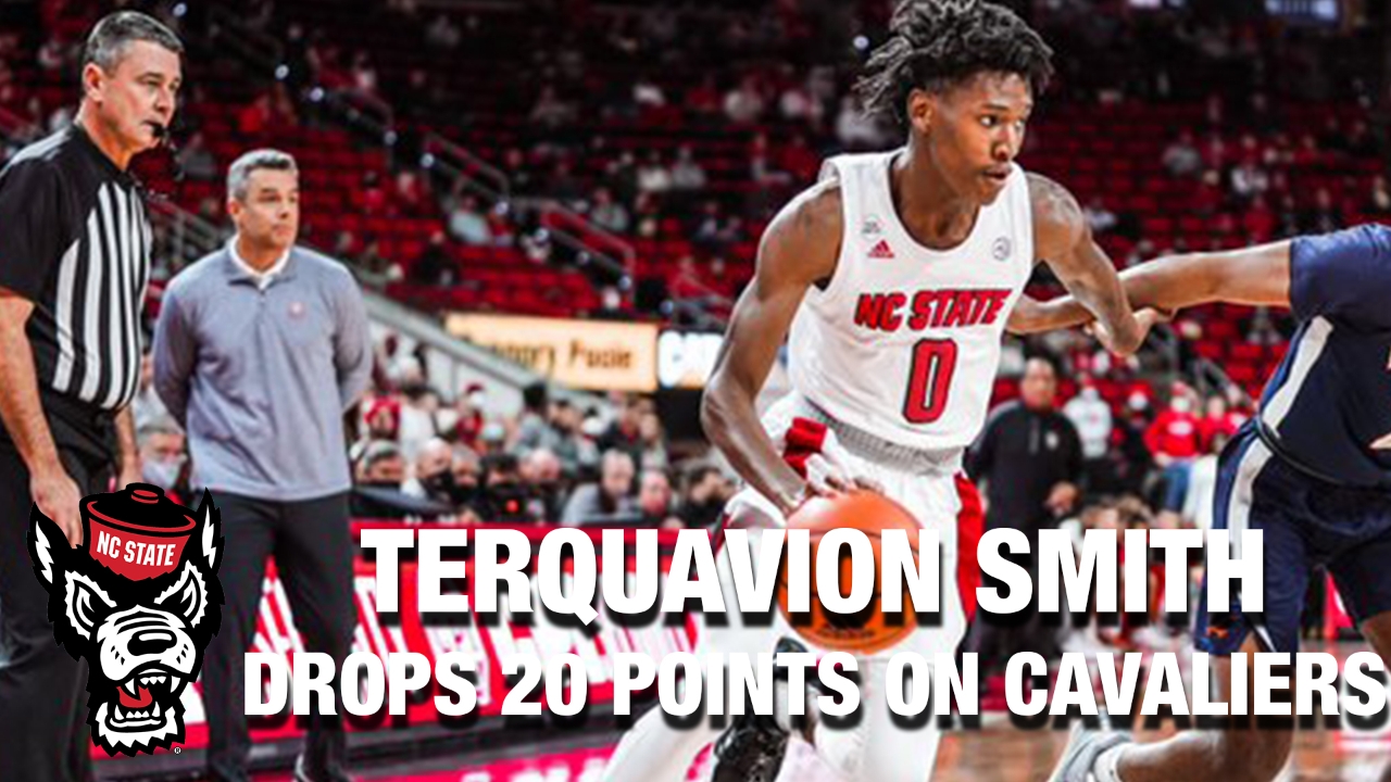 WATCH: Terquavion Smith Drops 20 On Virginia | Inside Pack Sports