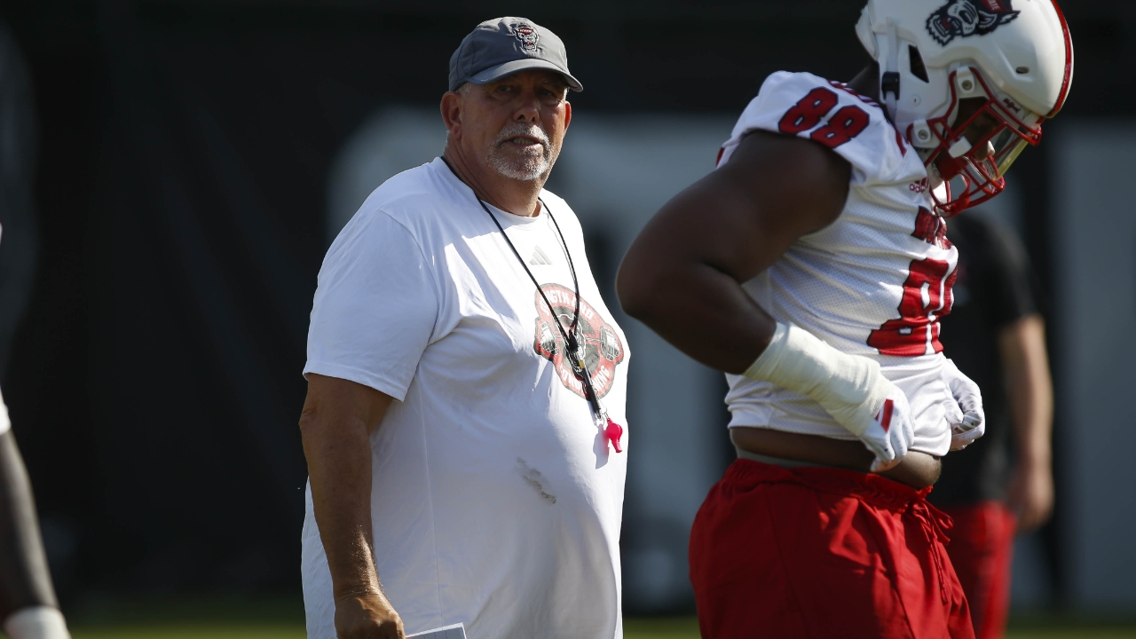 NC State DL Coach Charley Wiles: "It's A Big Game" | Inside Pack Sports