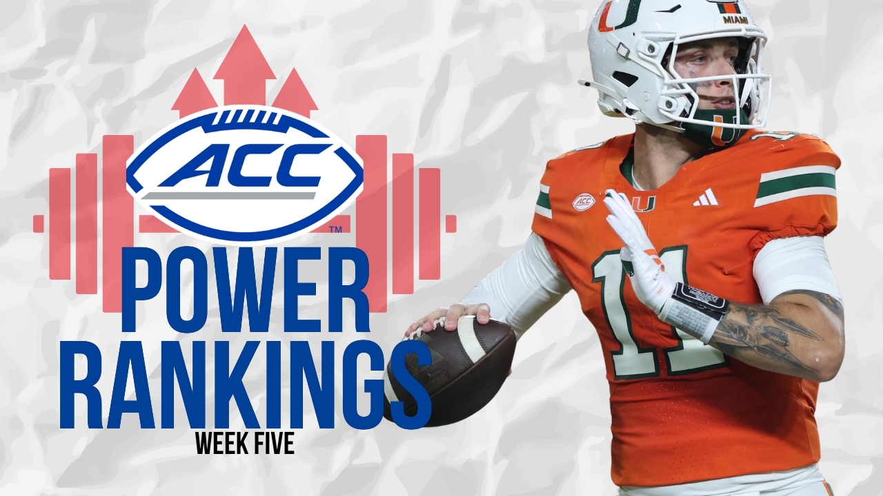 ACC Power Rankings Week 5: Miami on Top, Clemson in Trouble | Inside Pack Sports