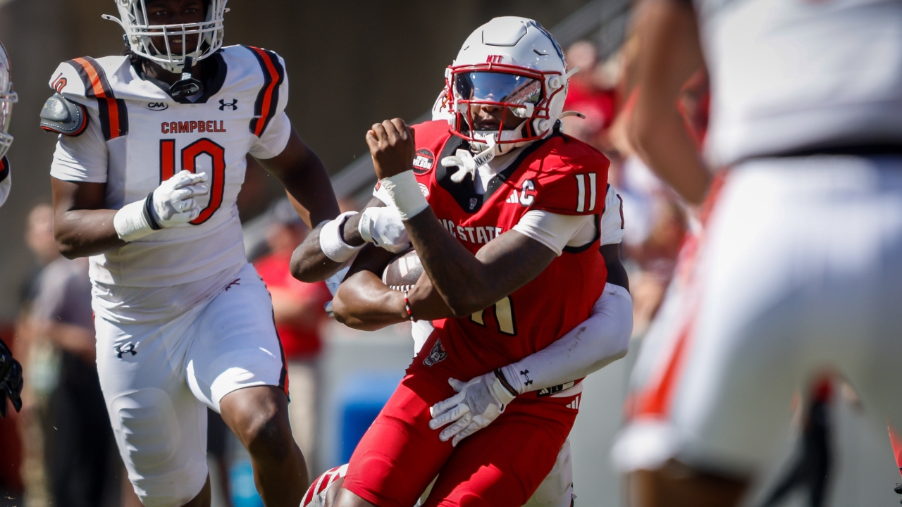 NC State QB CJ Bailey Previews Upcoming Matchup Against Notre Dame ...