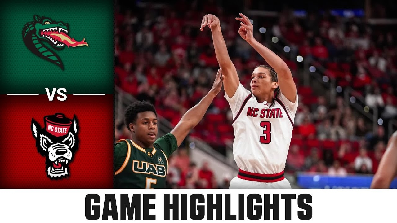WATCH: Game Highlights From NC State's 94-70 Win Over UAB | Inside Pack ...