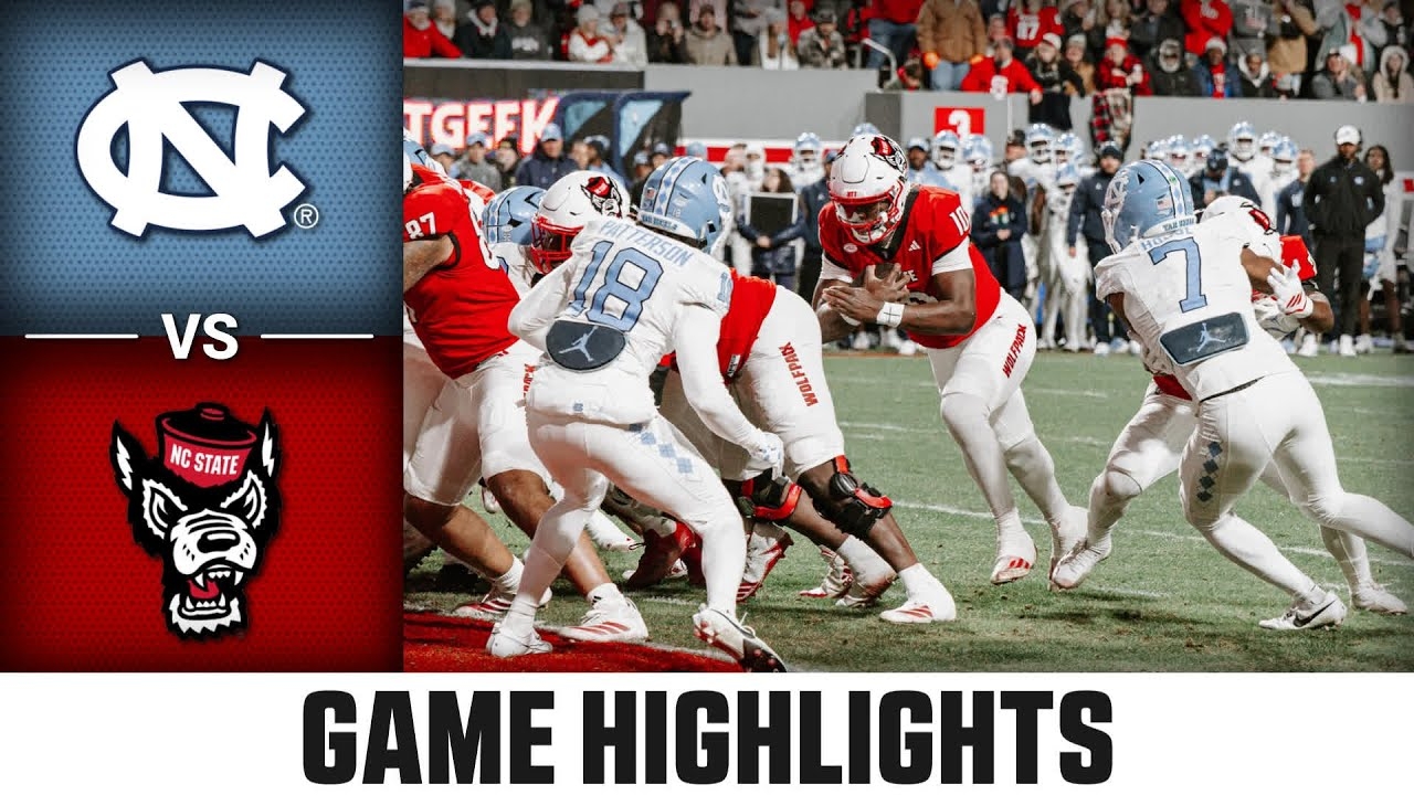 GAME HIGHLIGHTS: NC State's Blowout Win Over North Carolina | Inside ...