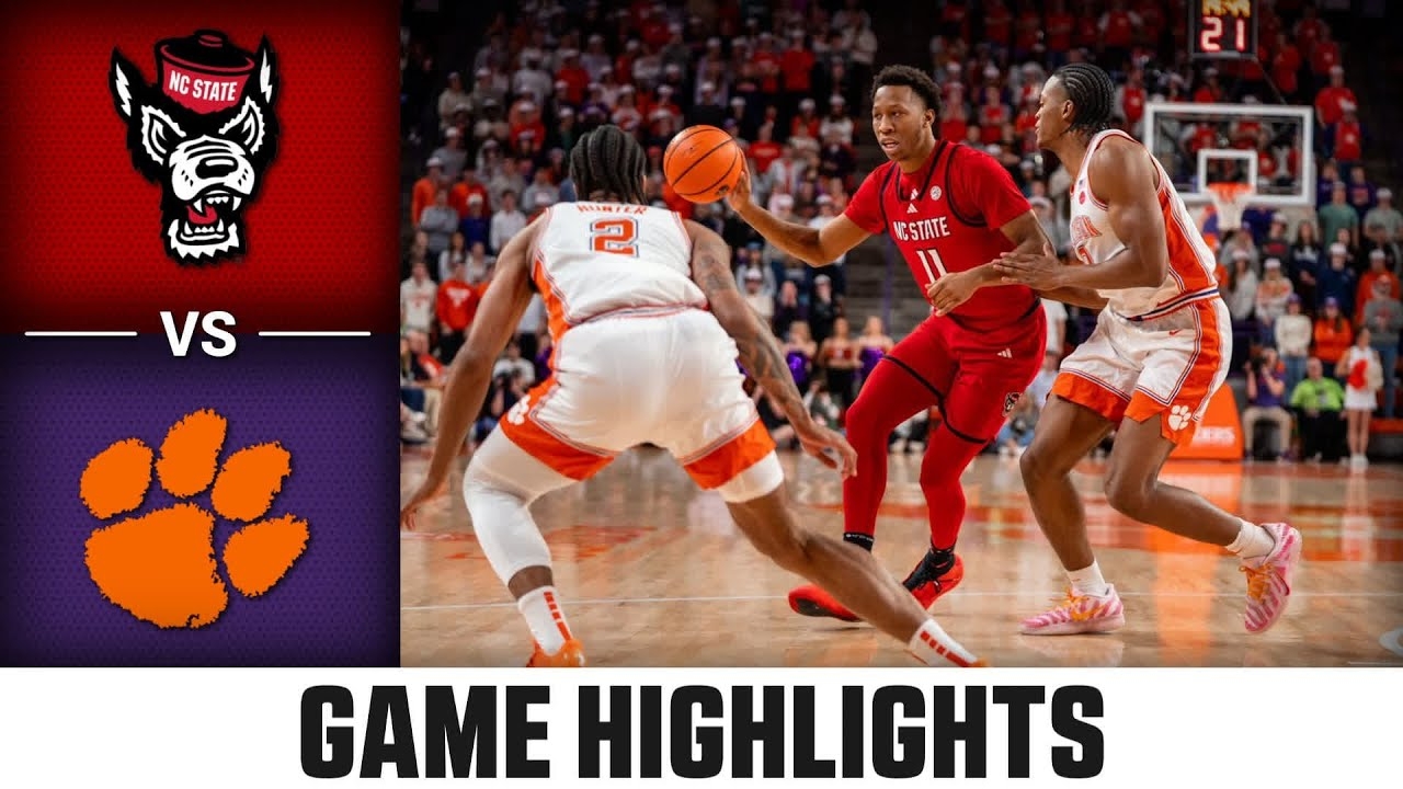 WATCH: Game Highlights From NC State's OT Road Win at Clemson | Inside ...