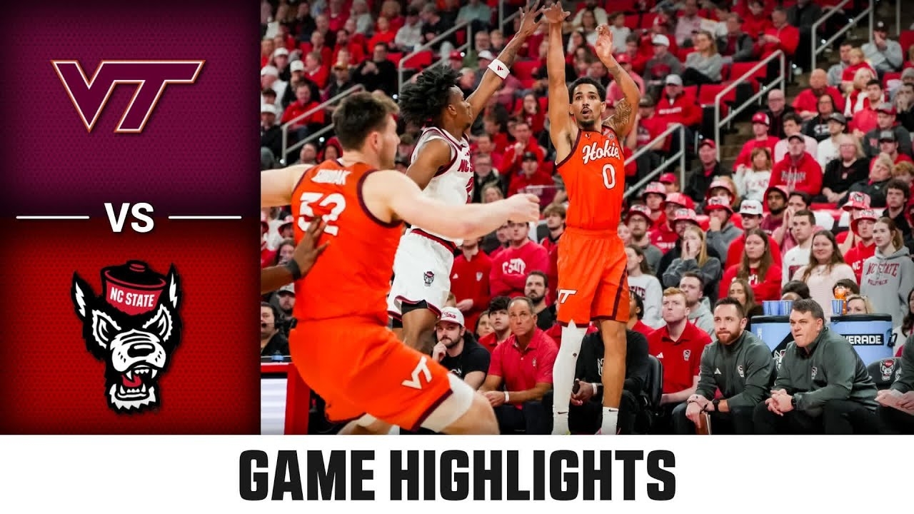 Game Highlights From NC State's 82-73 Home Win Over Virginia Tech (MBB ...